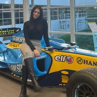 Who is Rosie Wait? Mercedes lady who took Lewis Hamilton to victory set ...